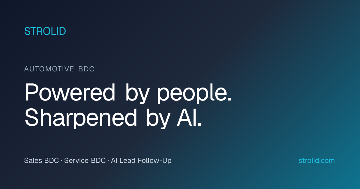 Automotive BDC - Sales + Service for Dealerships